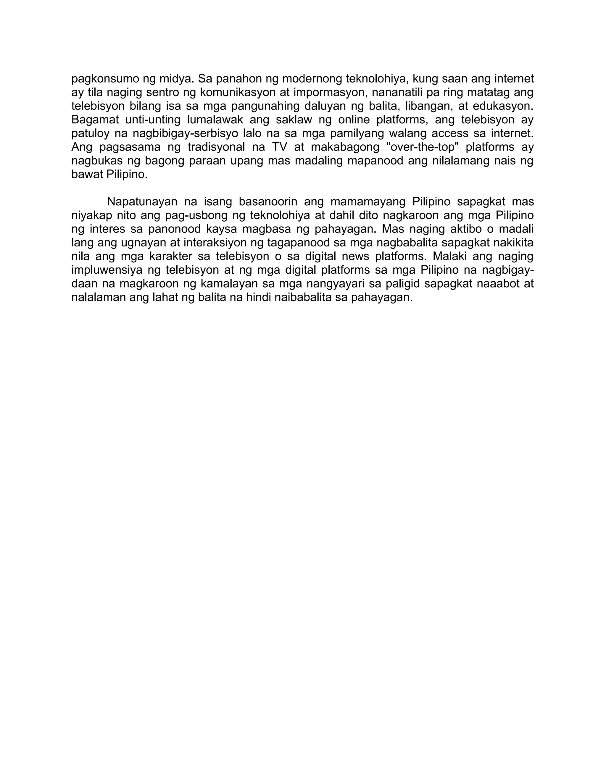 Isang artikulo na may pamagat na BASANOORING PINOY.docx