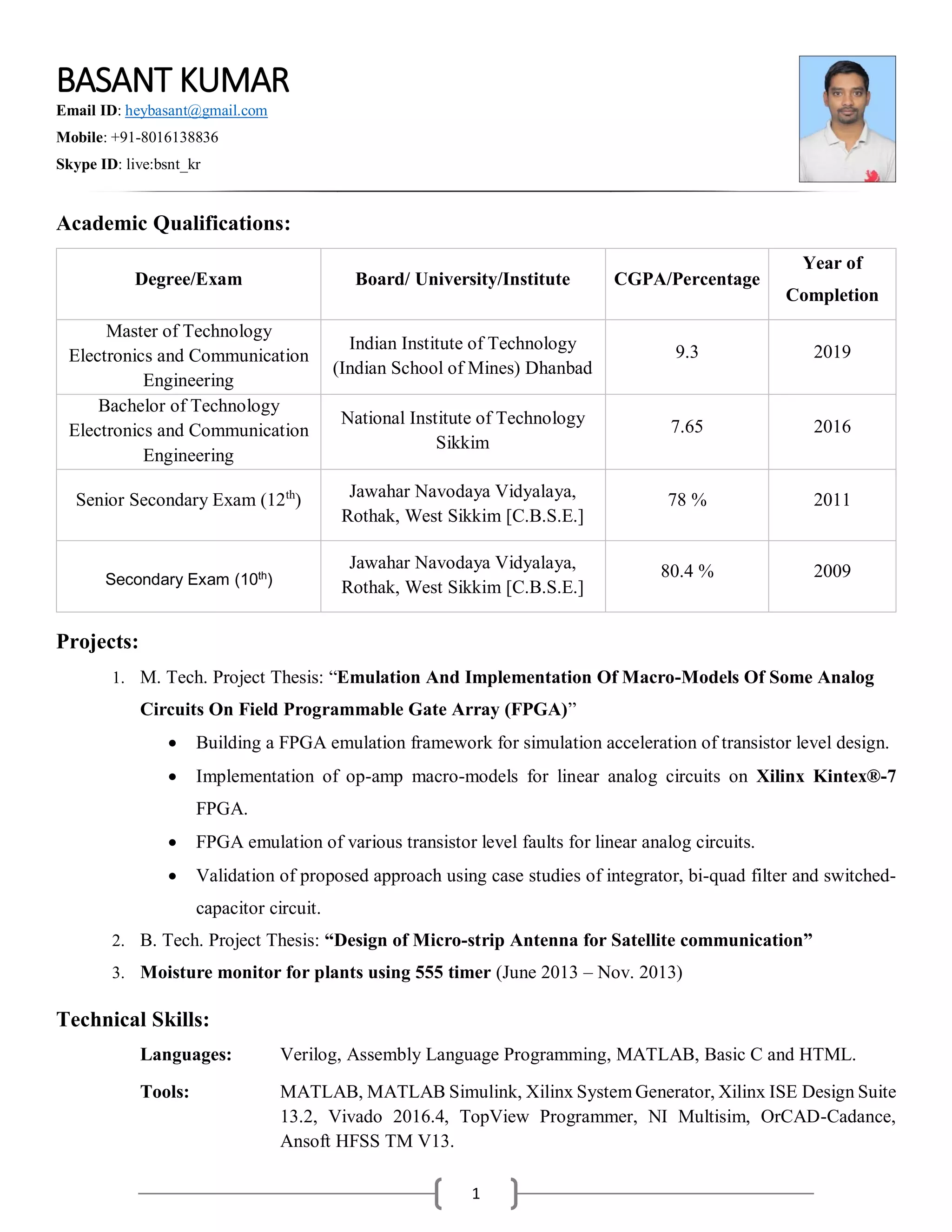 Basant kumar | PDF | Computer Software and Applications | Computing