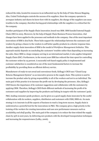 A Taxonomy Of Logistics Innovations | PDF