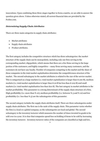 A Taxonomy Of Logistics Innovations | PDF