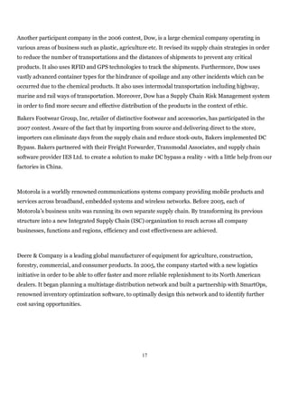 A taxonomy of logistics innovations | PDF