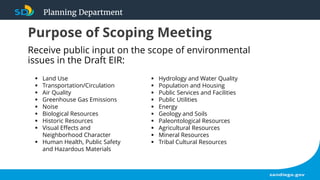 EIR Scoping Meeting 7 18-17 presentation | PPT