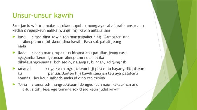 BASA SUNDA KELAS VIII Bab 1 kawih .pptx