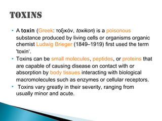 Intrinsic and extrinsic toxins in food | PPT