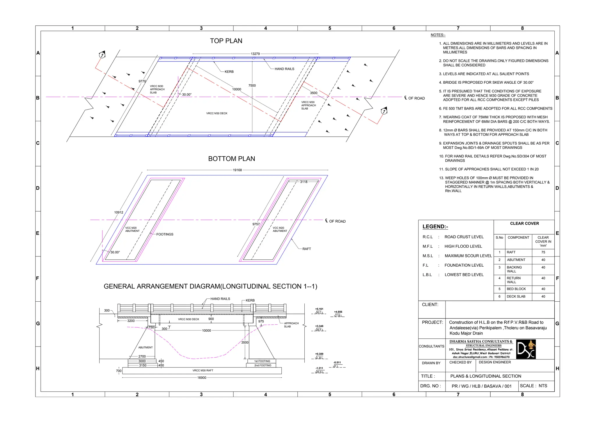 Basavarajukodu Skew Slab bridge GAD_Dwg1.pdf
