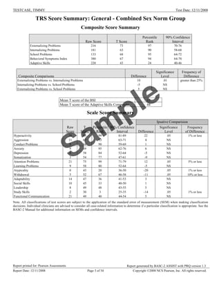 Basc2assistplusigindivrpt | PDF