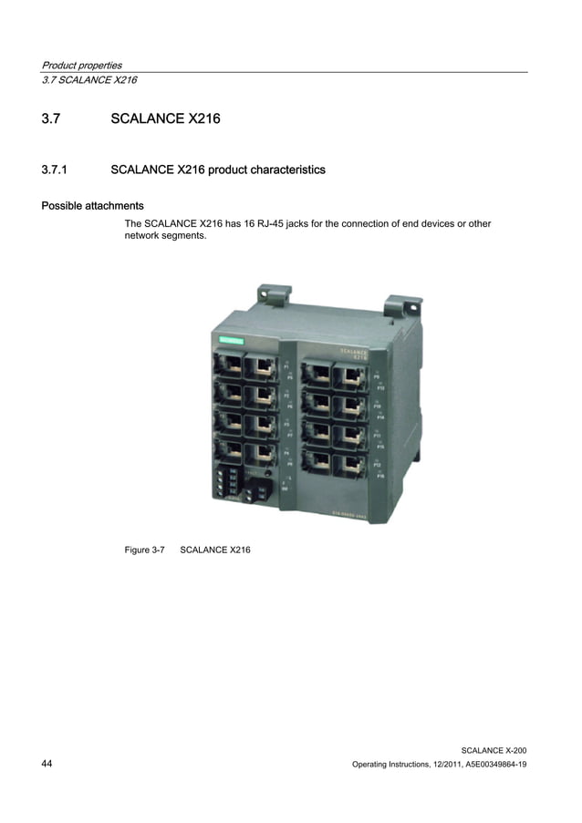 Ba scalance x-200-76 | PDF