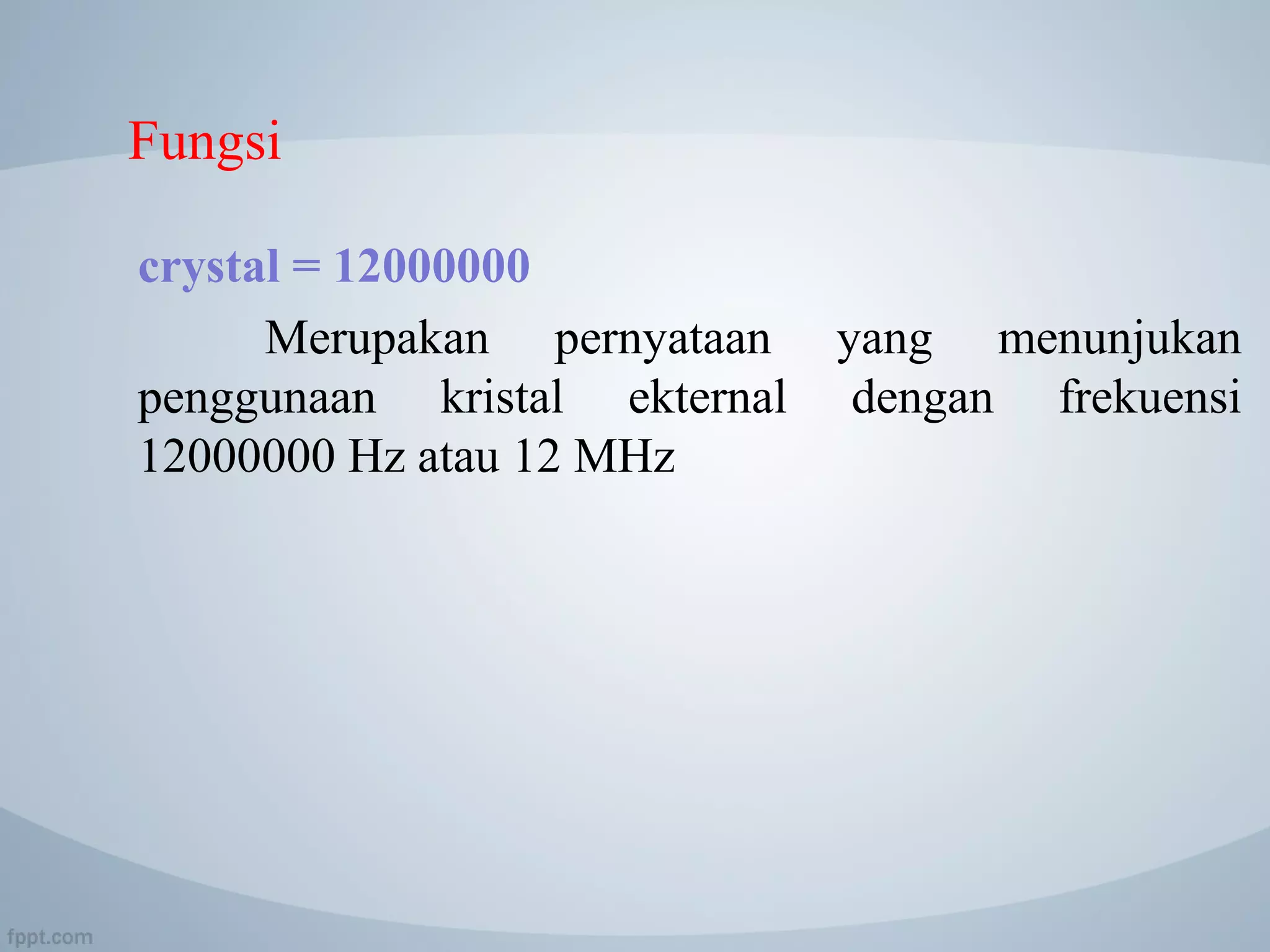BASCOM AVR Dua LED | PPT