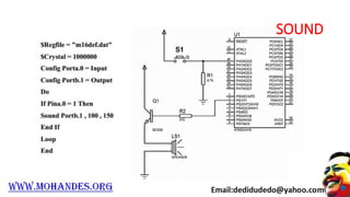 BascomAVR ATMEGA16 PROGRAMING | PPT