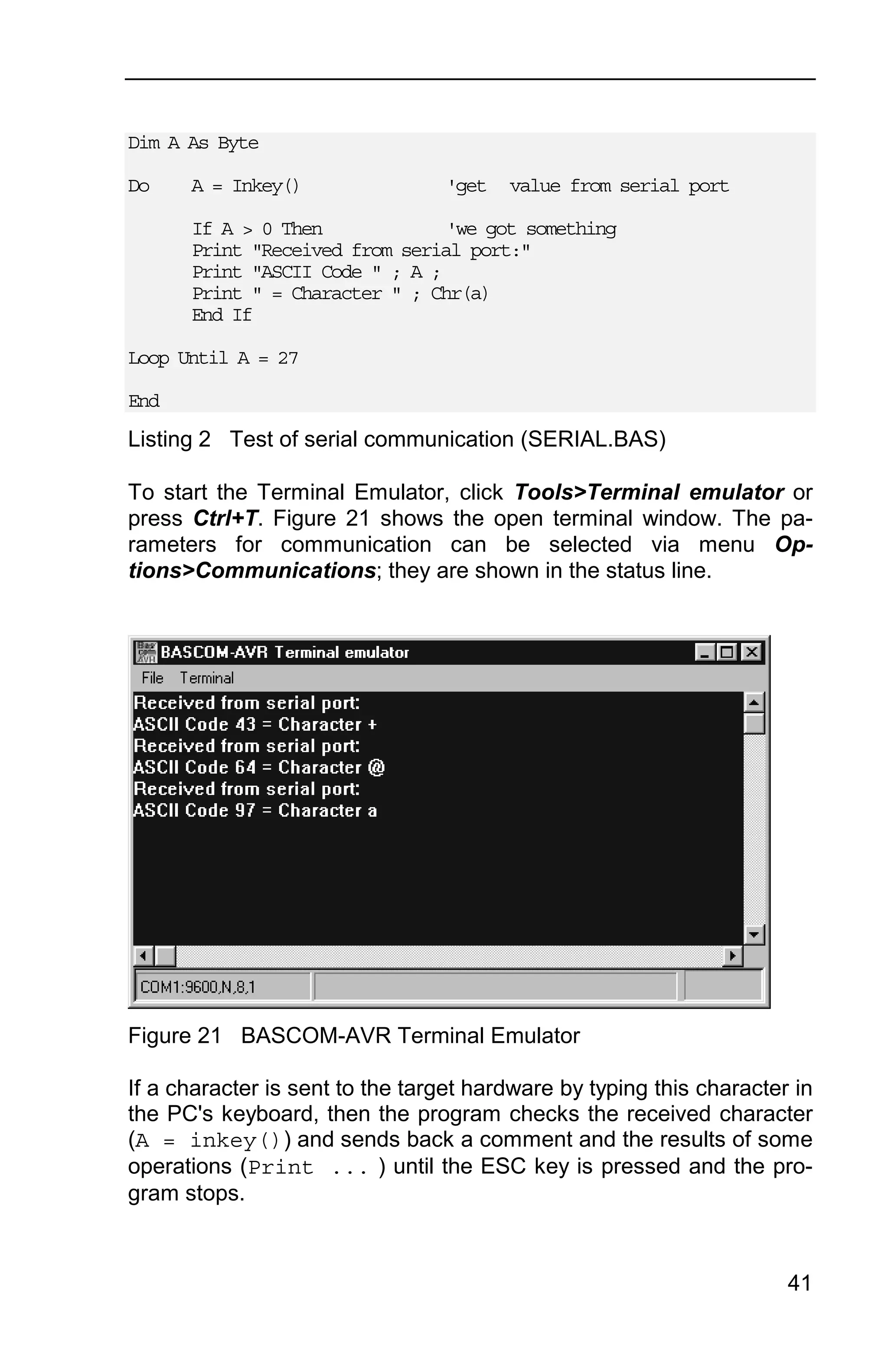 Microcontroladores: Programación BASCOM de microcontroladores con facilidad | PDF