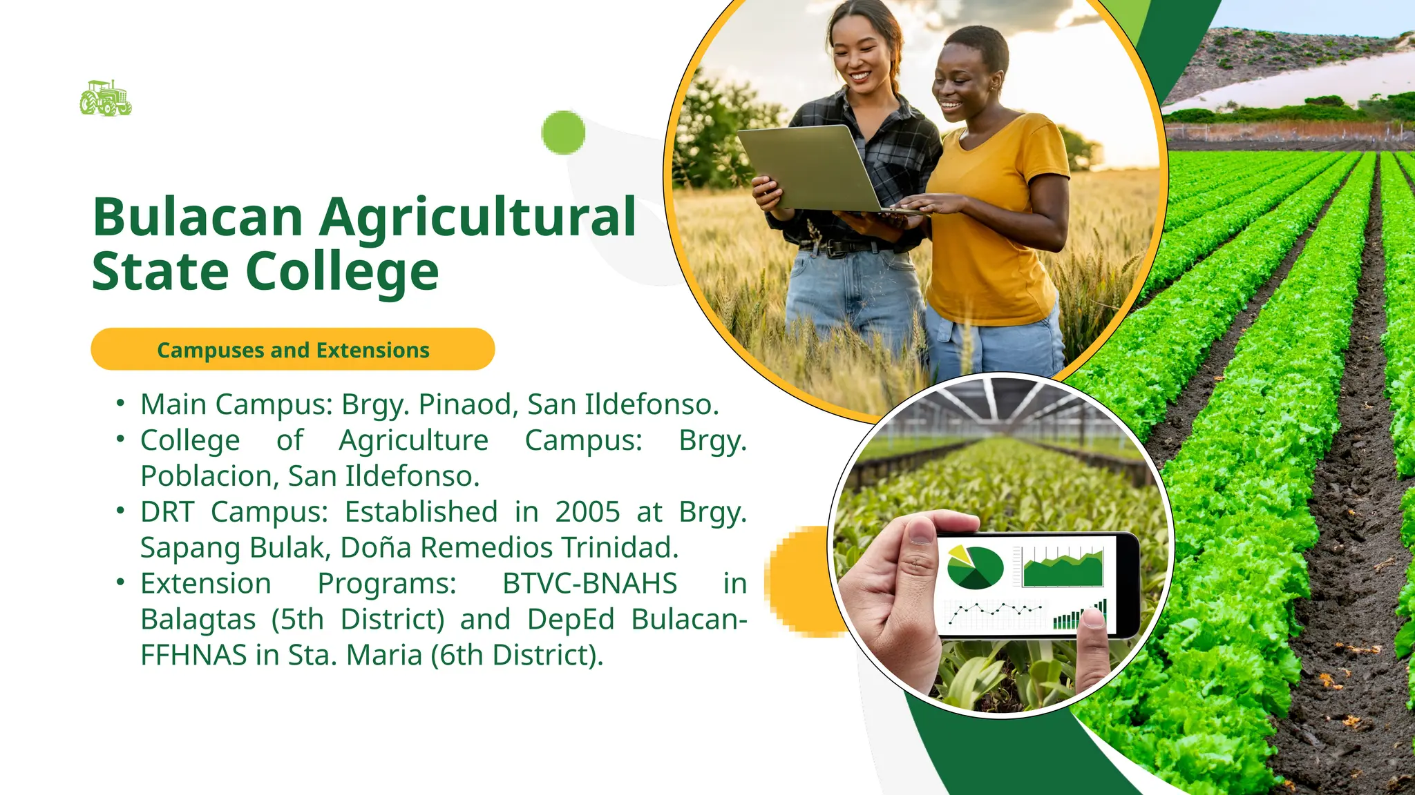 Bulacan Agricultural State College VMGO's | PPTX