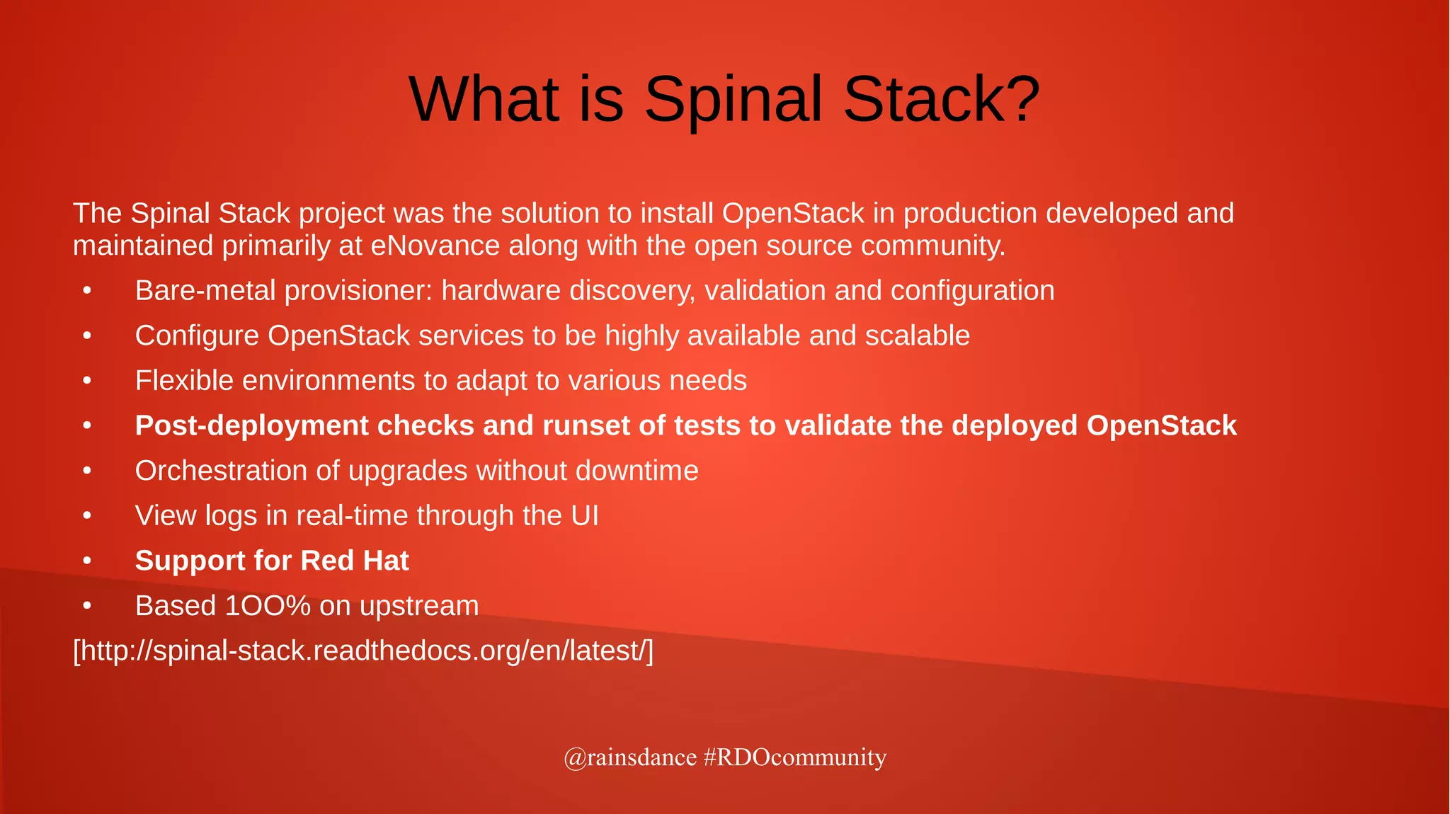 Build a Basic Cloud Using RDO-manager | PPT