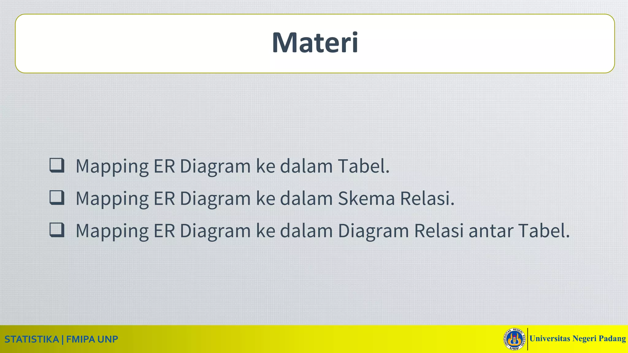 mapping er diagram | PDF