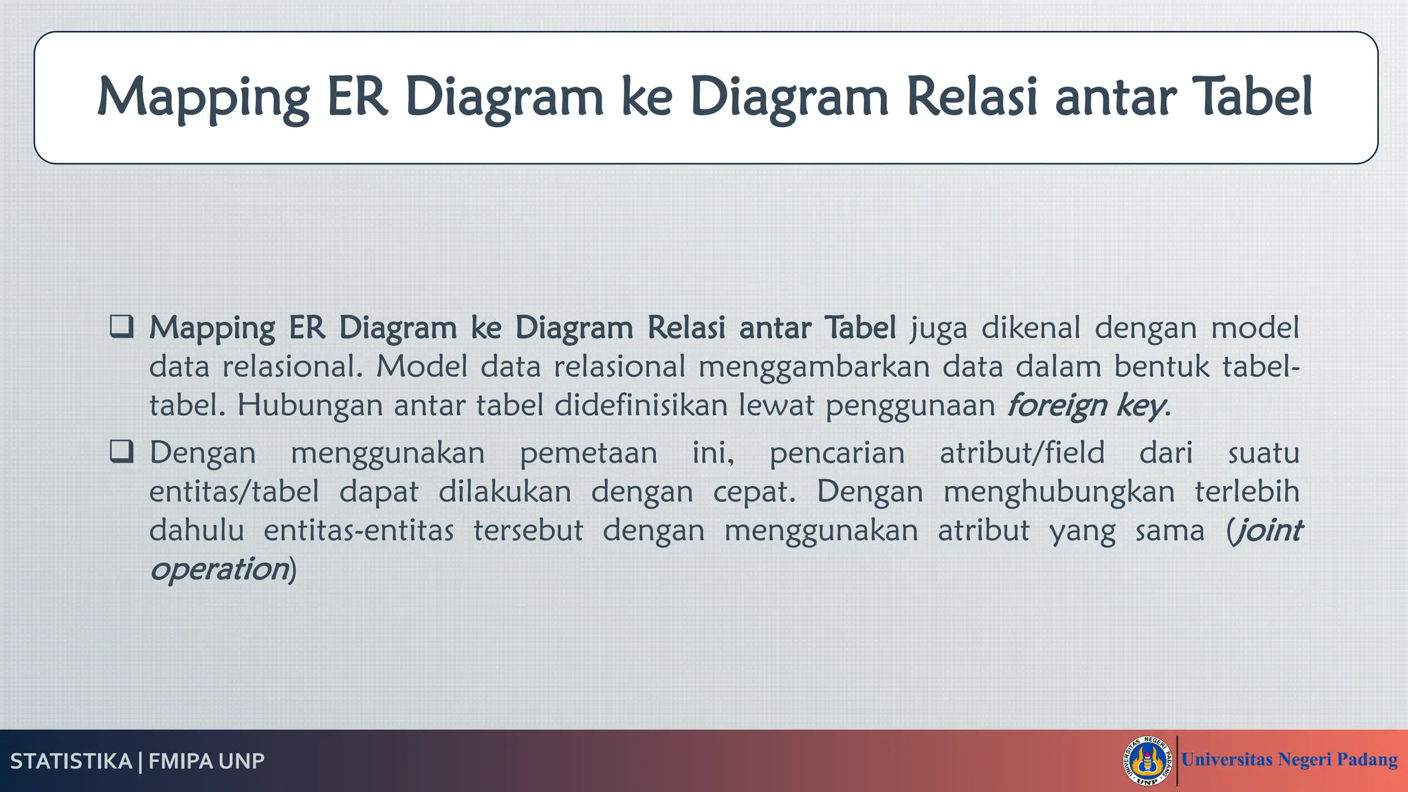 BASDAT Minggu 05 - Mapping ER Diagram.pdf