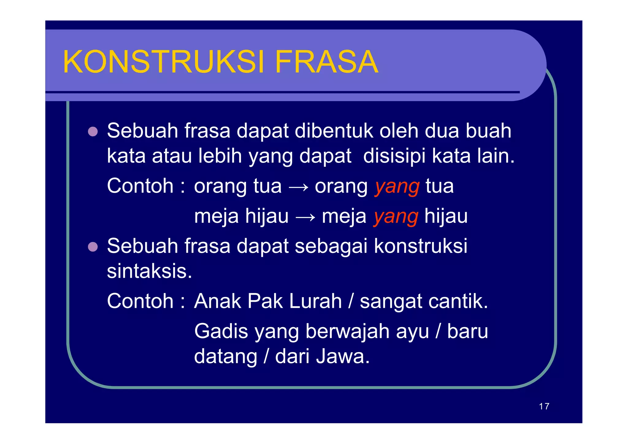Jenis jenis-frasa-dlm-bhs-indonesia | PDF