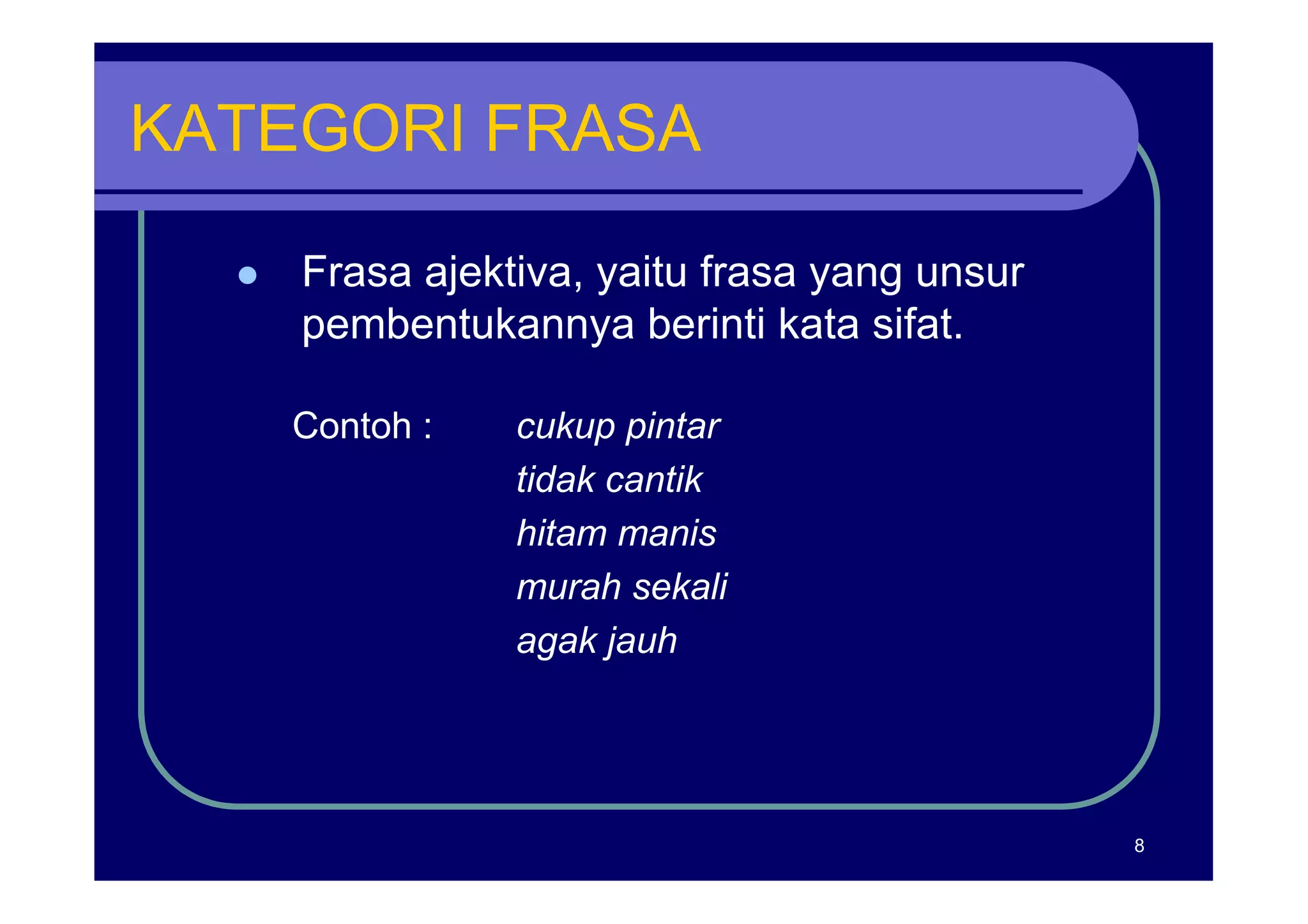 Jenis jenis-frasa-dlm-bhs-indonesia | PDF