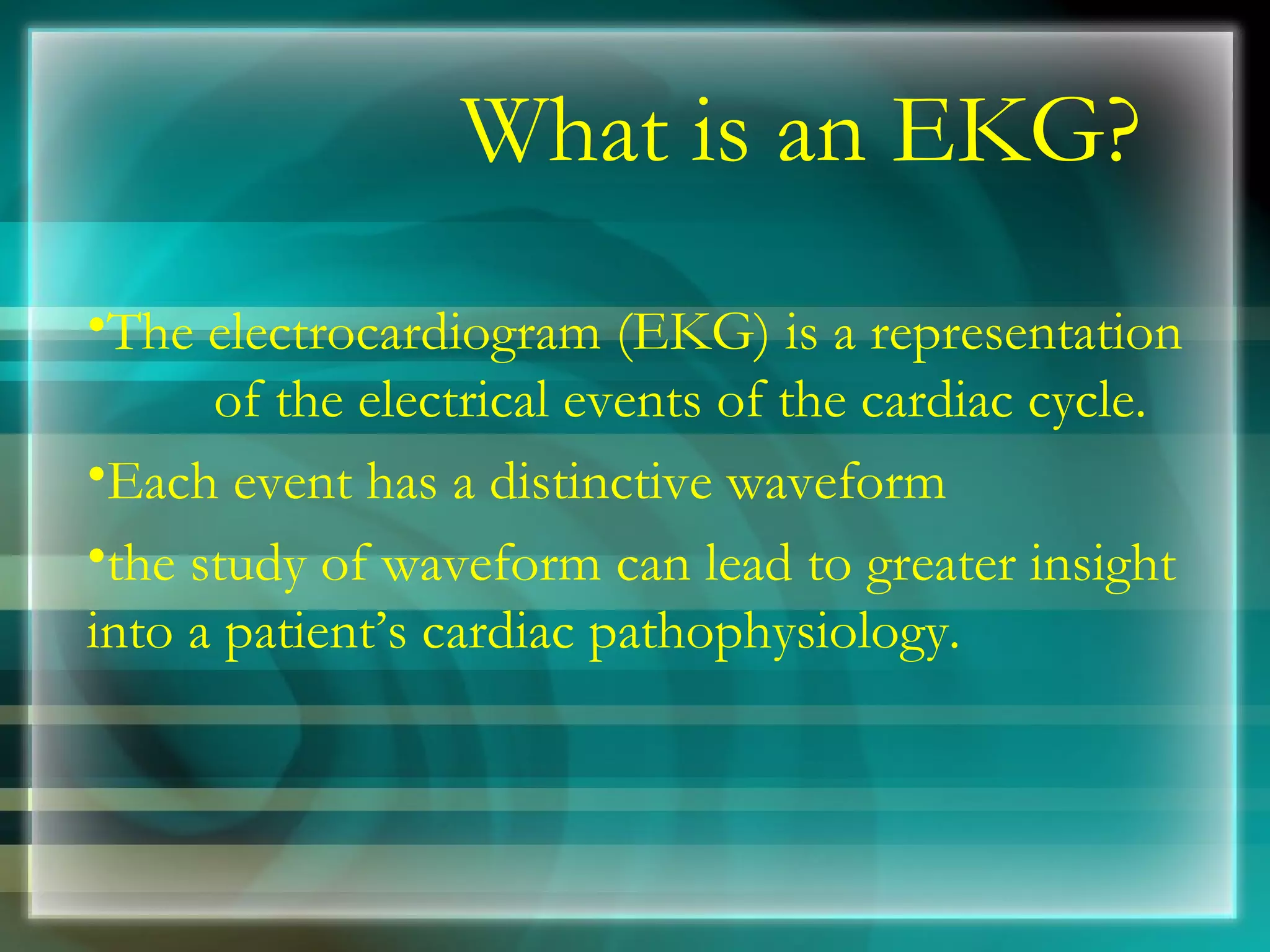 ECG Basics | PPT