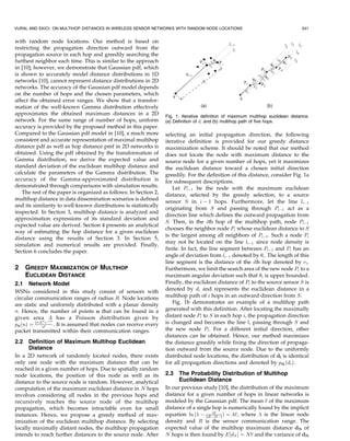 On Multihop Distances in Wireless Sensor Networks with Random Node Locations | PDF