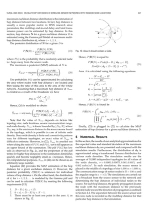 On Multihop Distances in Wireless Sensor Networks with Random Node Locations | PDF
