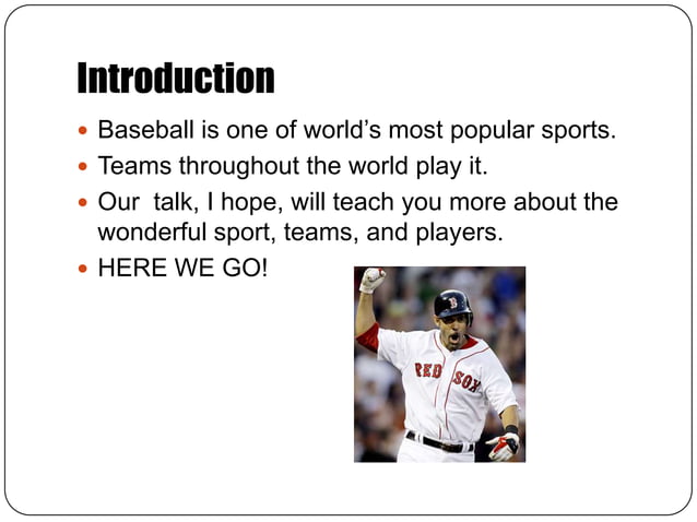 Baseball | PPTX | Baseball | Sports