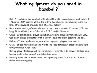 Baseball | PPT