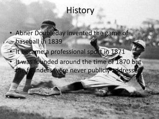 Baseball | PPTX | Baseball | Sports