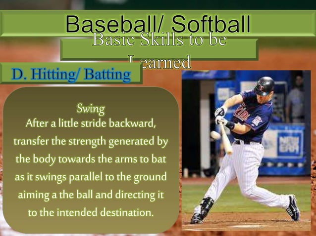 Baseball/ softball | PPTX