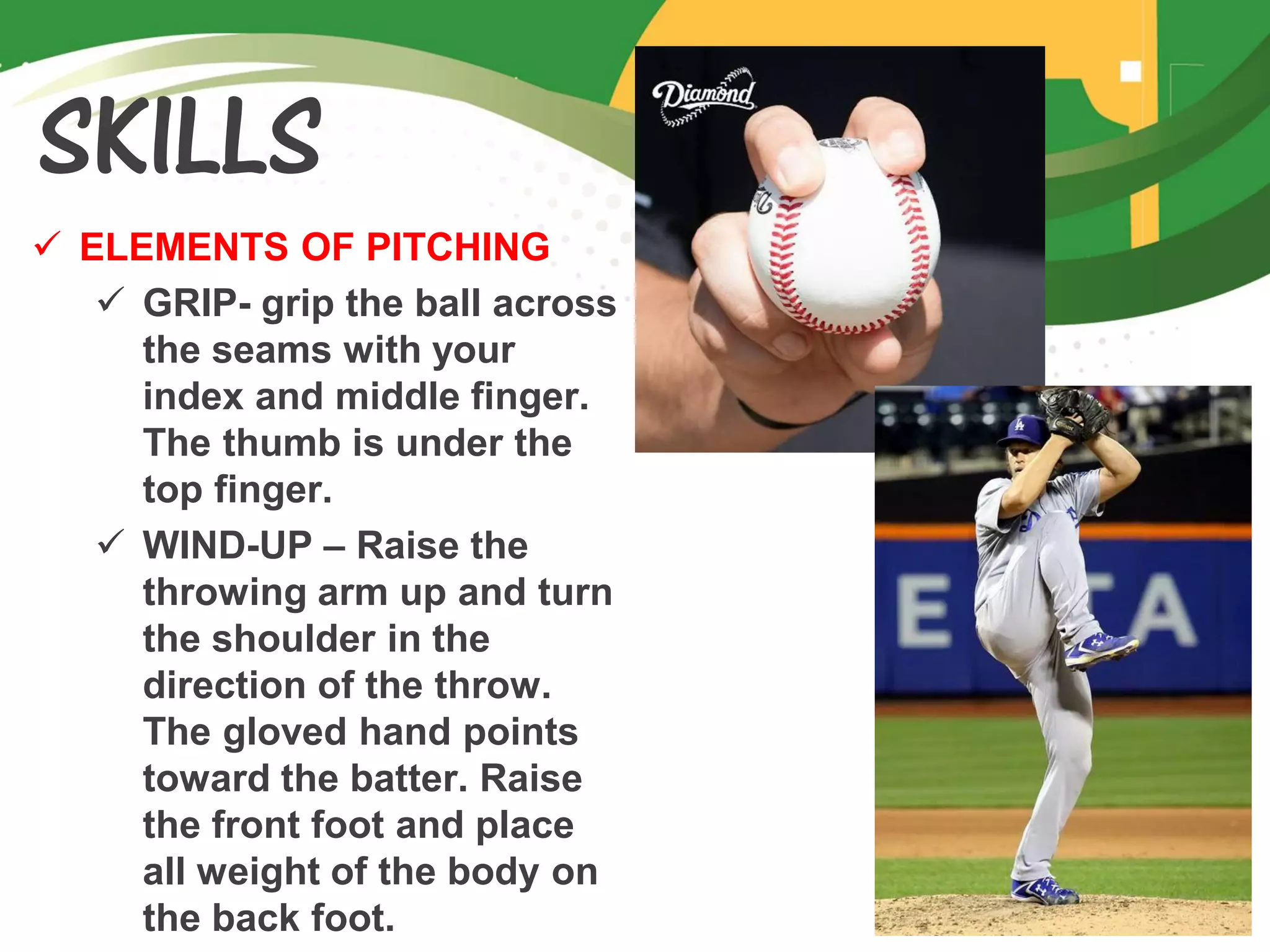Baseball lesson history, equipment, skills | PDF