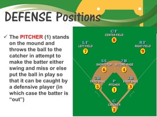 Baseball lesson history, equipment, skills | PDF