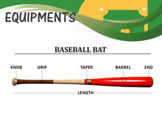 Baseball lesson history, equipment, skills | PDF