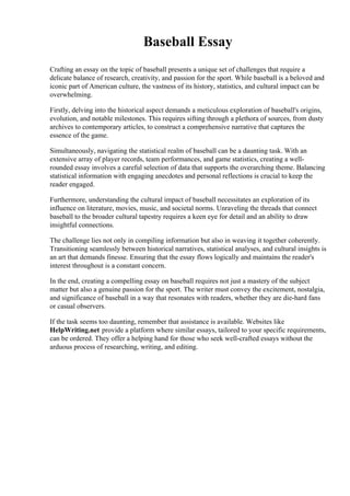 Baseball Essay.pdf