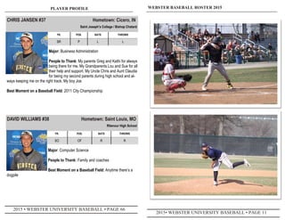 Baseball media guide 2015 low quality | PPT
