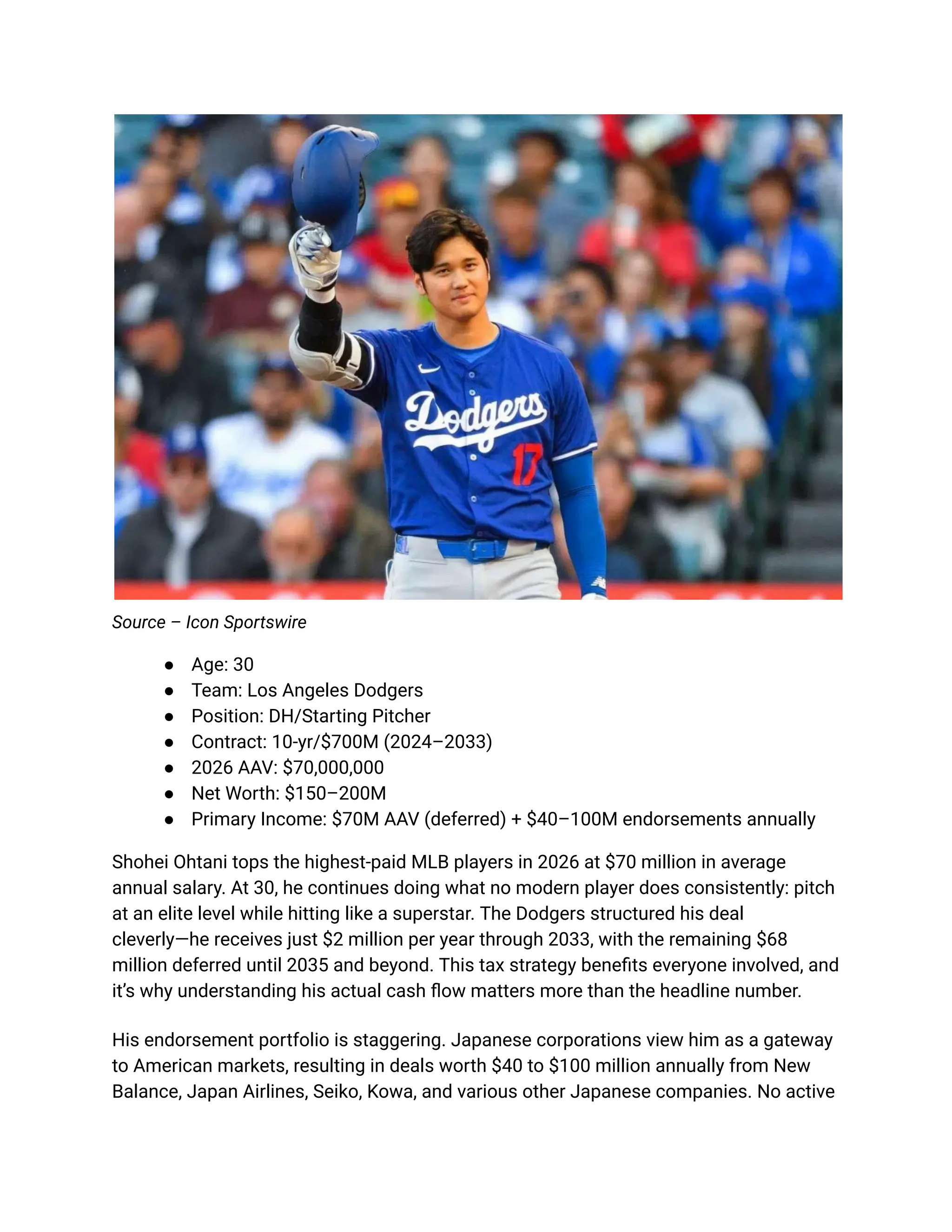 Baseball’s $700M Era_ The Highest-Paid MLB Players Redefining Sports ...