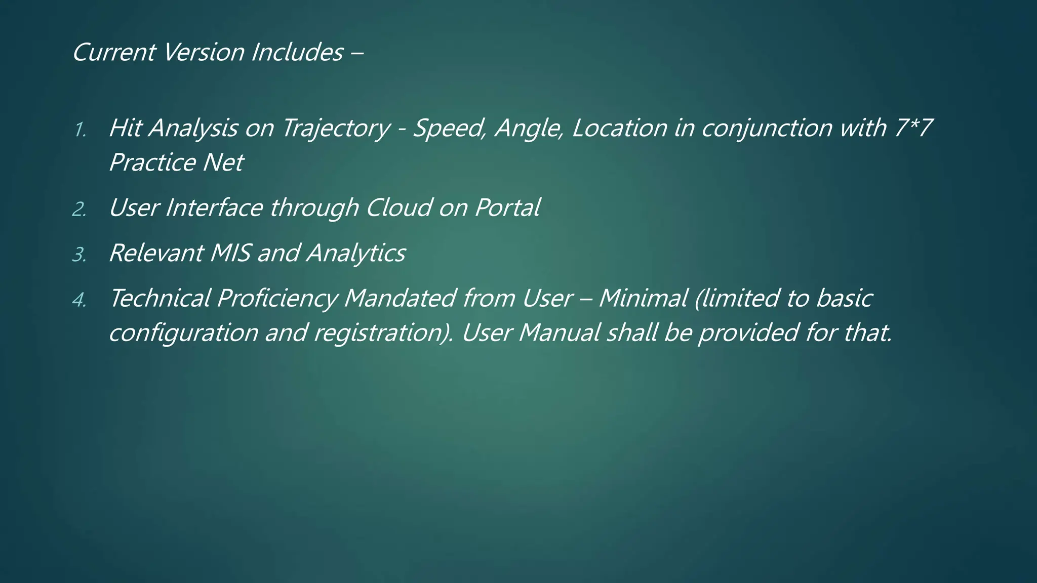 BASEBALL SMART NETTING Trajectory Mapping V 2.2.1.pptx