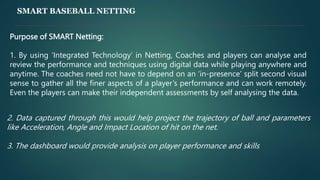 BASEBALL SMART NETTING Trajectory Mapping V 2.2.1.pptx | Computing ...