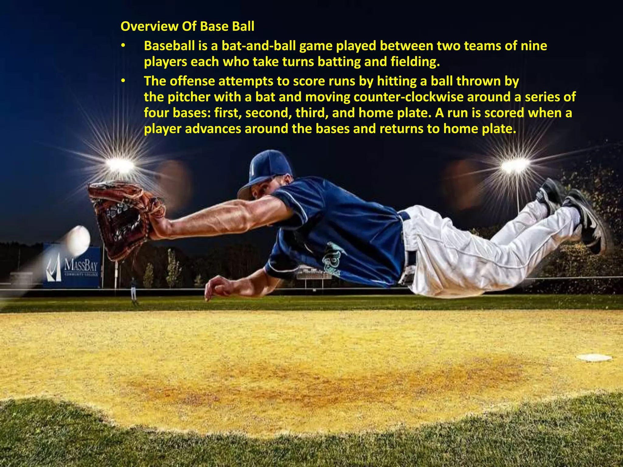 Base ball sports collection information | PPT
