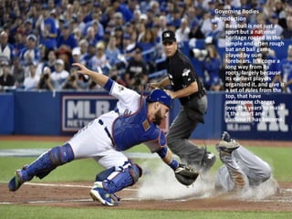 Base ball sports collection information | PPT