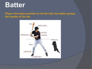 Baseball Visual Information 2º ESO Secciones | PPTX