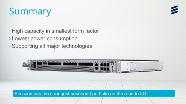 Baseband 6630 Baseband 6620 as RAN Procesdors have high capacity | PPTX