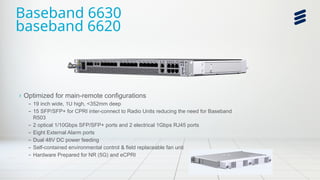 Baseband 6630 Baseband 6620 as RAN Procesdors have high capacity | PPTX