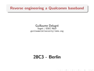 BaseBand Processor | PPT