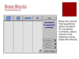 Base blocks | PPT