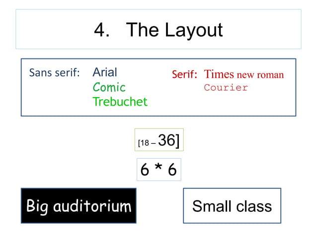 Ten golden rules for oral presentations: The magic triangle | PPTX
