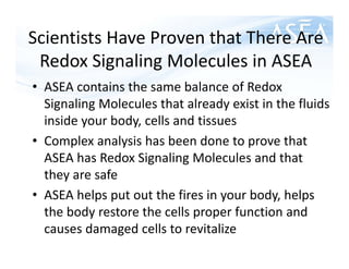 How To Talk About ASEA By Dr. Gary Samuelson, PhD | PDF