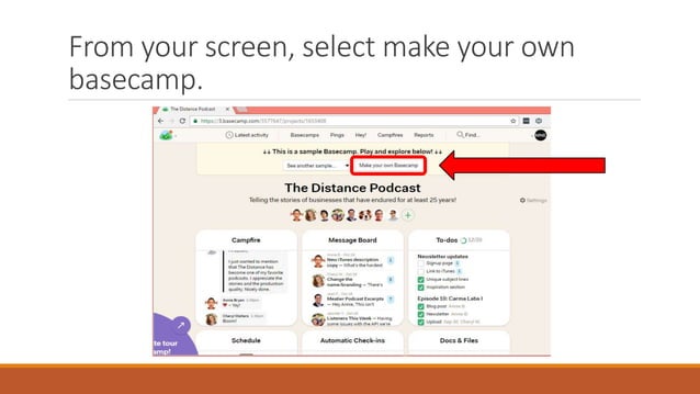 How to use Basecamp | PPT