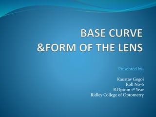 Base curve | PPTX