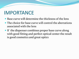 Base curve | PPTX