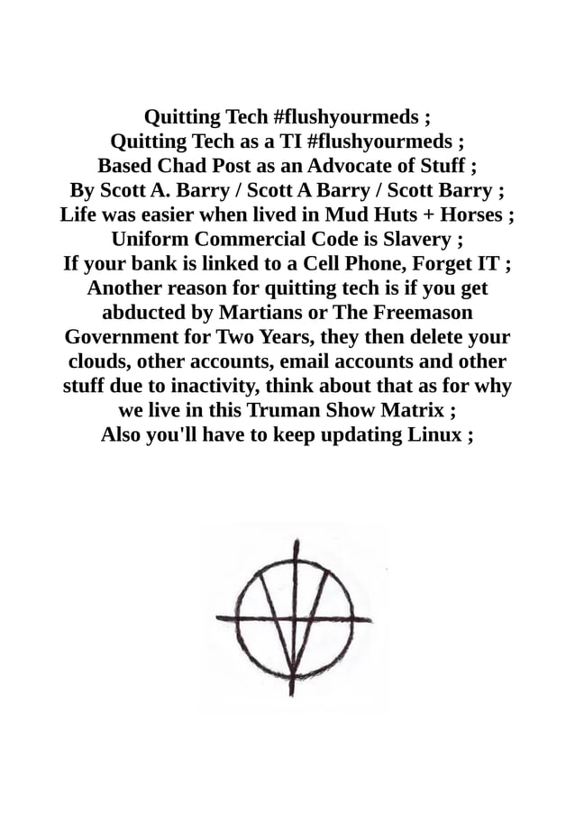 Based Chad Post #flushyourmeds | PDF