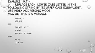 Based and indexed addressing | PPTX