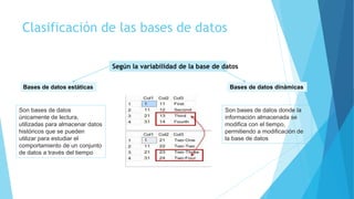 Base de datos | PPTX